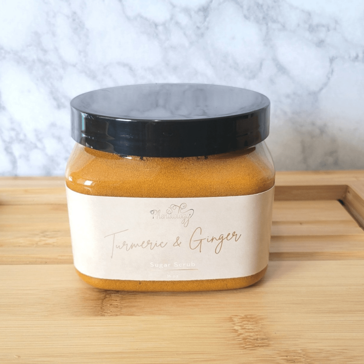 Turmeric & Ginger Sugar Scrub – Brighten & Smooth Naturally ...