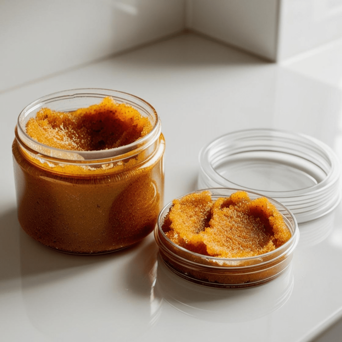 Turmeric & Ginger Sugar Scrub – Brighten & Smooth Naturally ...