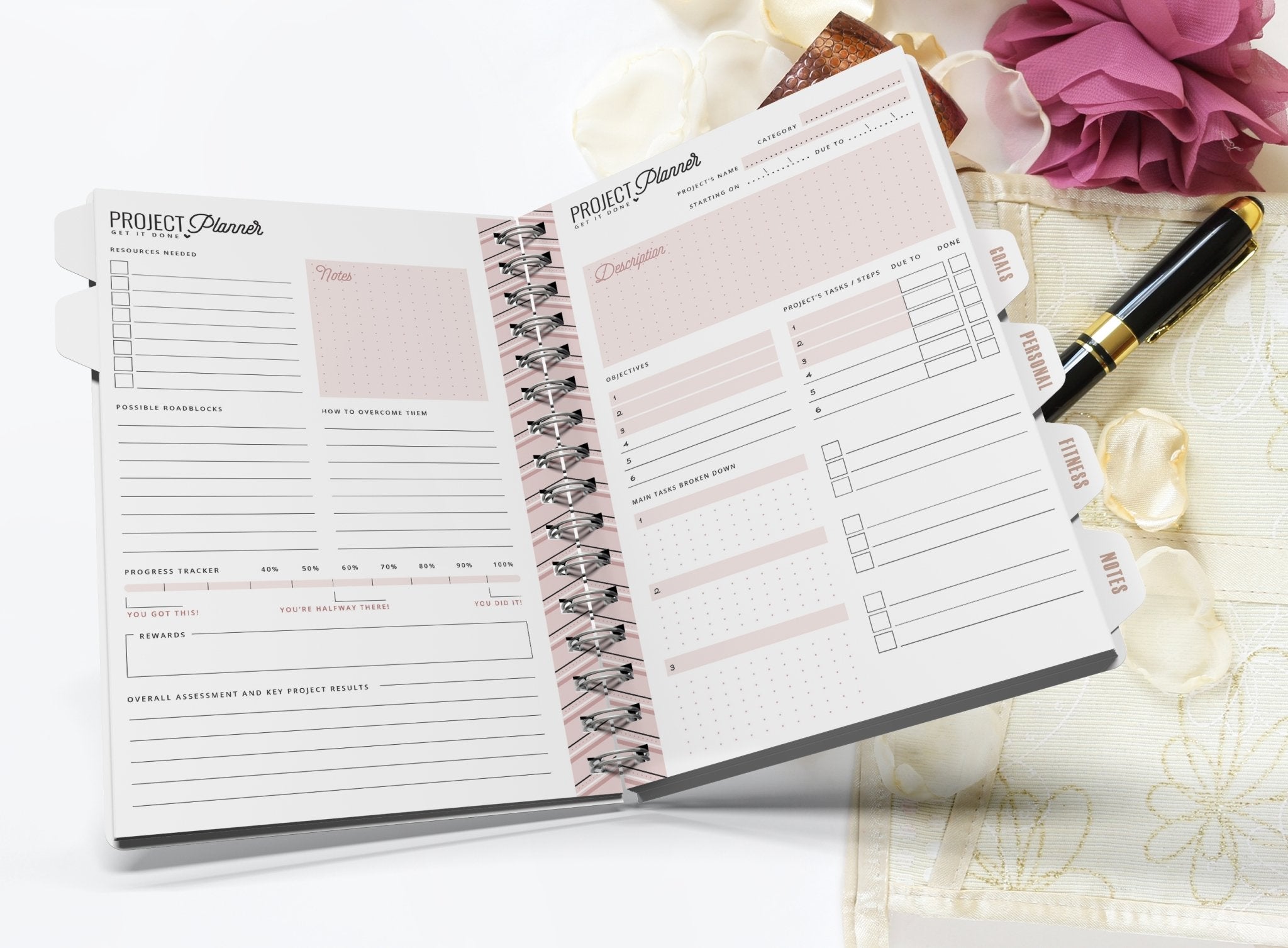 Phenixology Bath & Body Mom Boss Planner/Notebook